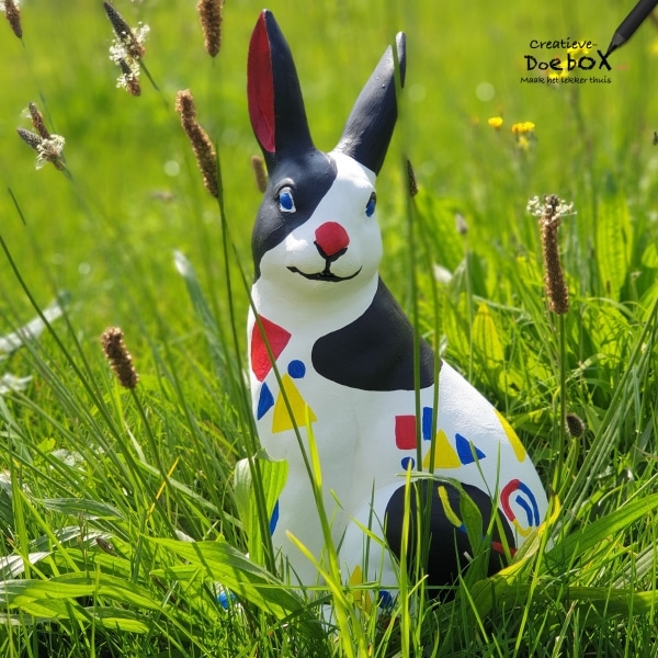 Crazy Rabbits: beschilder een haas met een te gek ontwerp - Creatieve ...