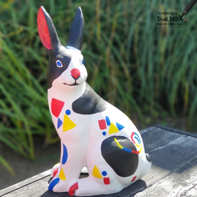 Crazy Rabbits: beschilder een haas met een te gek ontwerp - Creatieve ...